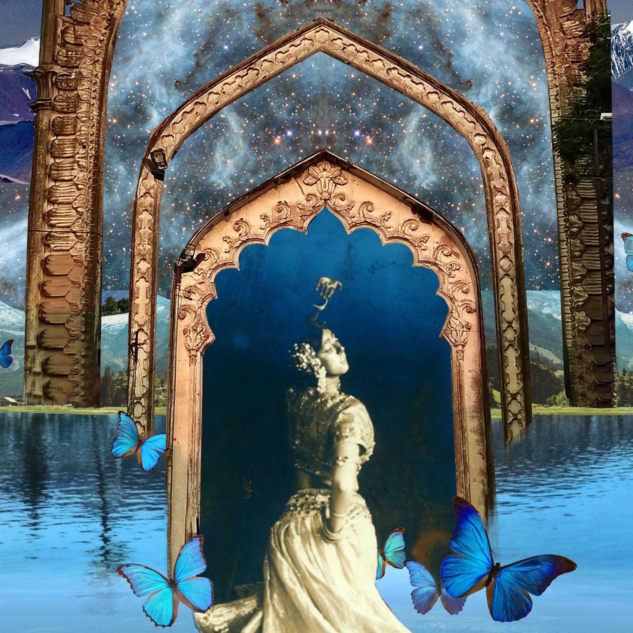 Into the Blue Ether :: Artwork for You from @jamilastarwater – Jamila ...