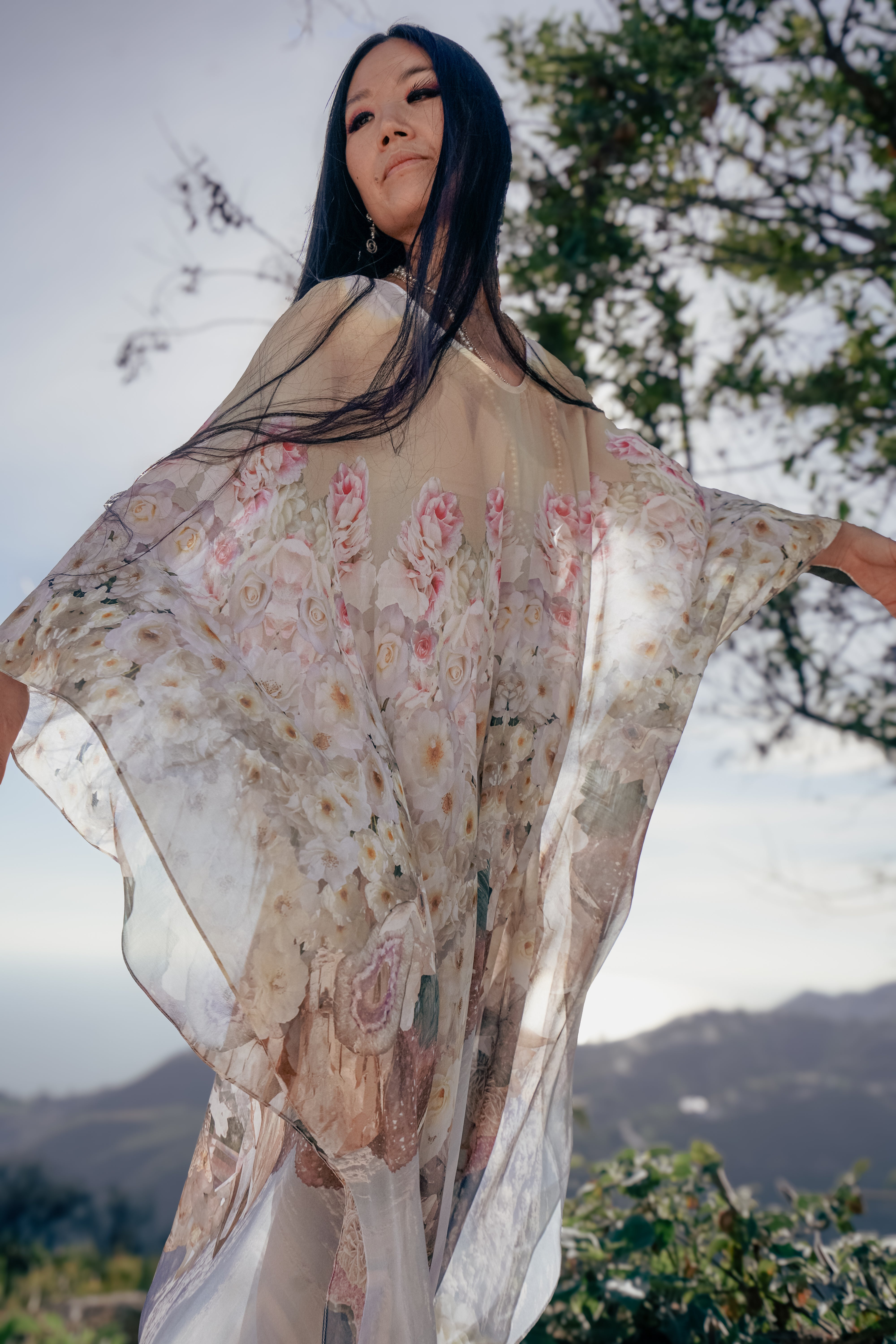 Peace Silk Kaftan – Jamila Starwater